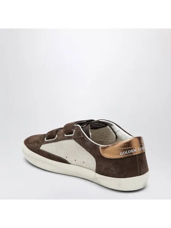GOLDEN GOOSE Round Toe Velcro Sneakers