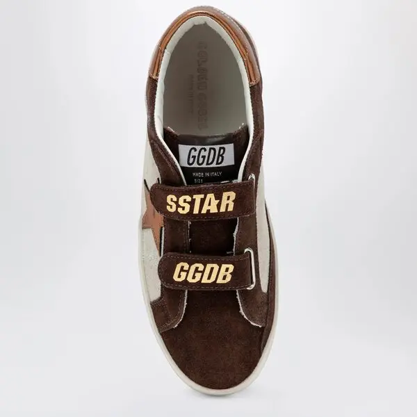 GOLDEN GOOSE Round Toe Velcro Sneakers