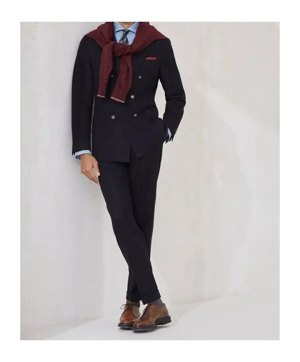 Brunello Cucinelli Flannel Trousers