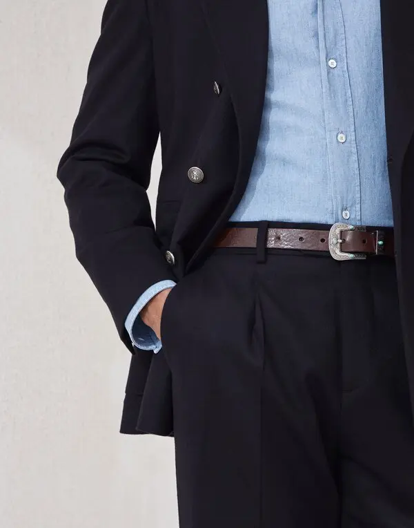 Brunello Cucinelli Flannel Trousers