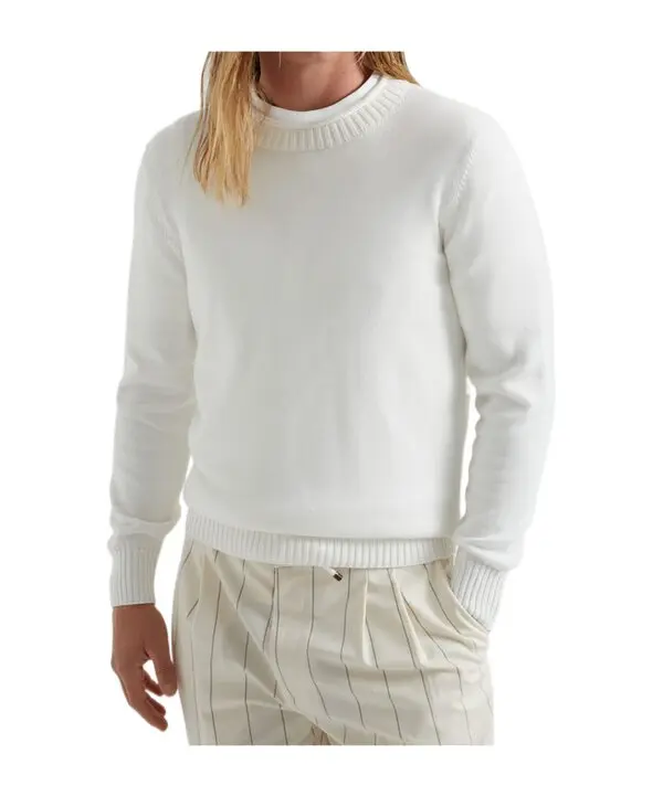 Brunello Cucinelli Cotton Crew Neck Jumper
