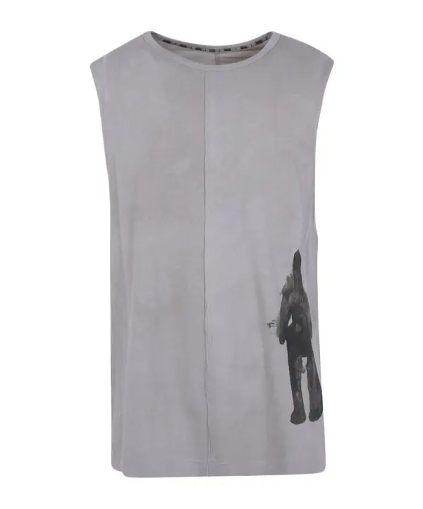 ZIGGY CHEN Crew-neck Tank Top