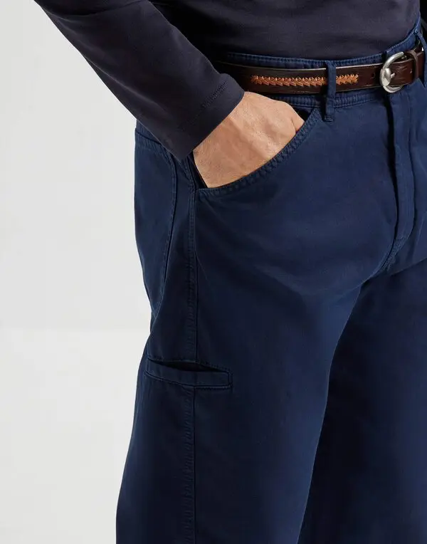 Brunello Cucinelli Gabardine Trousers