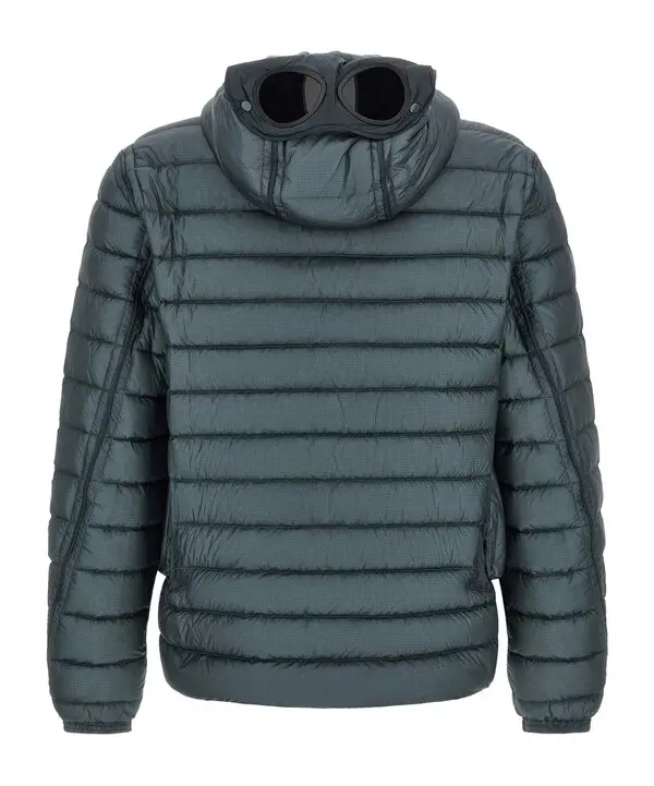 C.P. COMPANY Long-sleeved Hooded Cotton Jacket