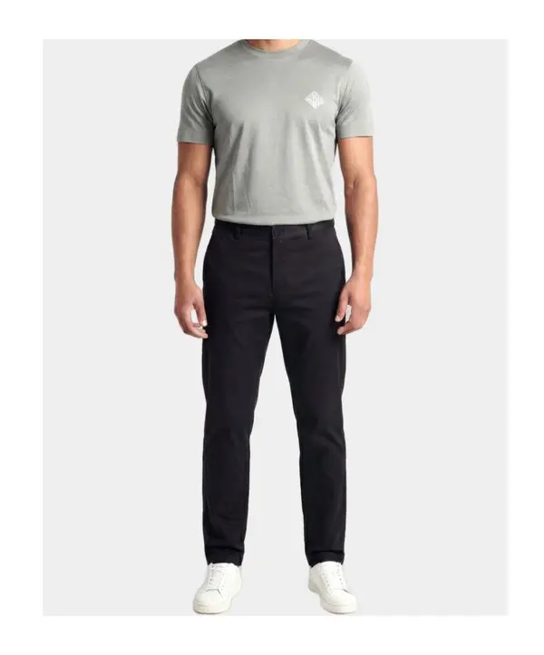 Emporio Armani Slim-fit Lyocell-blend Jersey T-shirt With Logo Patch - Gray