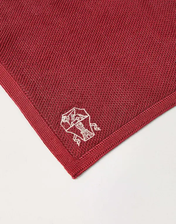 Brunello Cucinelli Knit Pocket Square