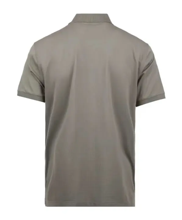 Emporio Armani Logo-embroidered Polo Shirt - Gray
