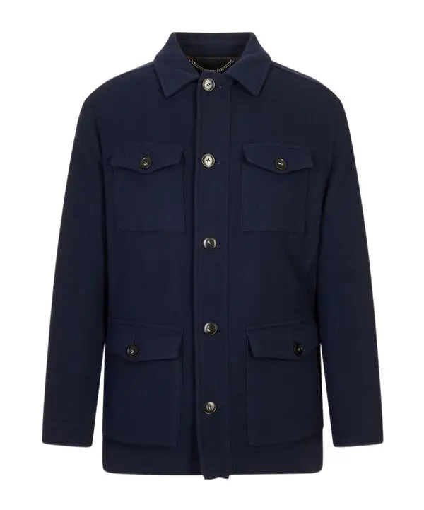 Canali Long-sleeved Casual Jacket
