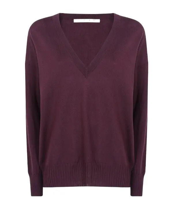 NUUR V-neck Long Sleeve Sweater