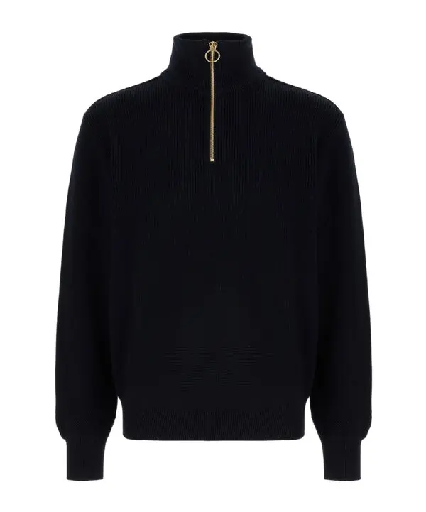 Paul & Shark Long-sleeve High-neck Sweater - Dark Blue