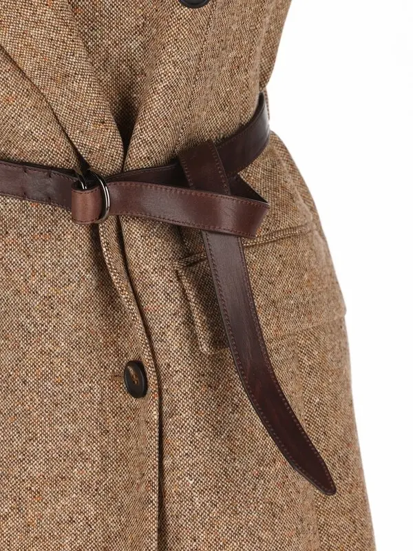 Brunello Cucinelli Double-breasted Belt Vest