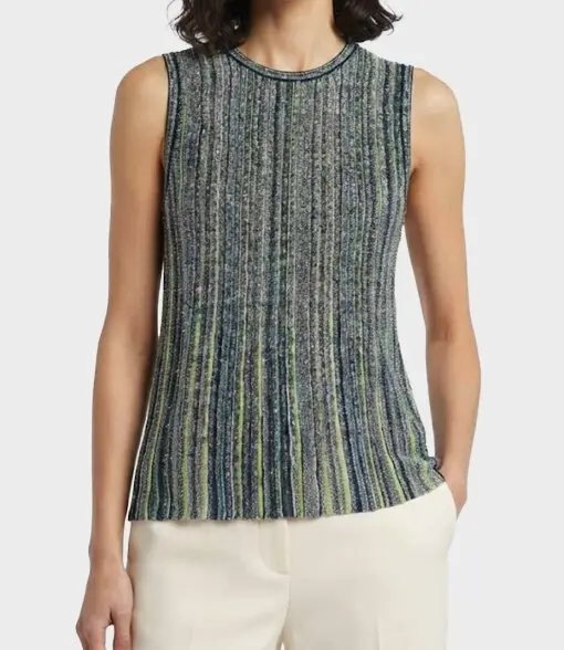 Missoni Sleveless Striped Tank Top