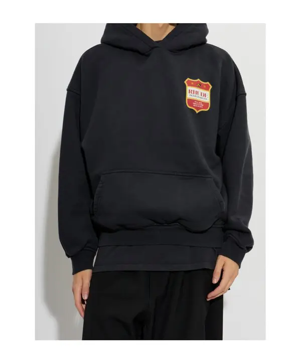 Rhude Logo-print Hoodie