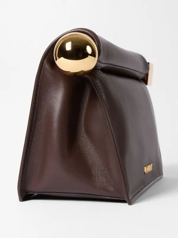 Jacquemus Rond Carré Logo Plaque Clutch Bag