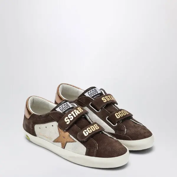 GOLDEN GOOSE Old School Touch-strap Sneakers