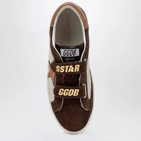 GOLDEN GOOSE Old School Touch-strap Sneakers