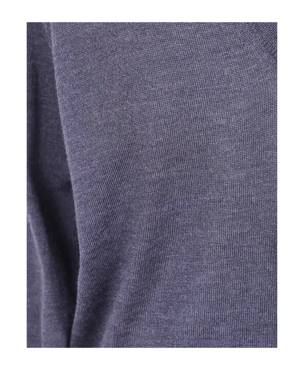 NUUR V-neck Sweater With Ribbed Details