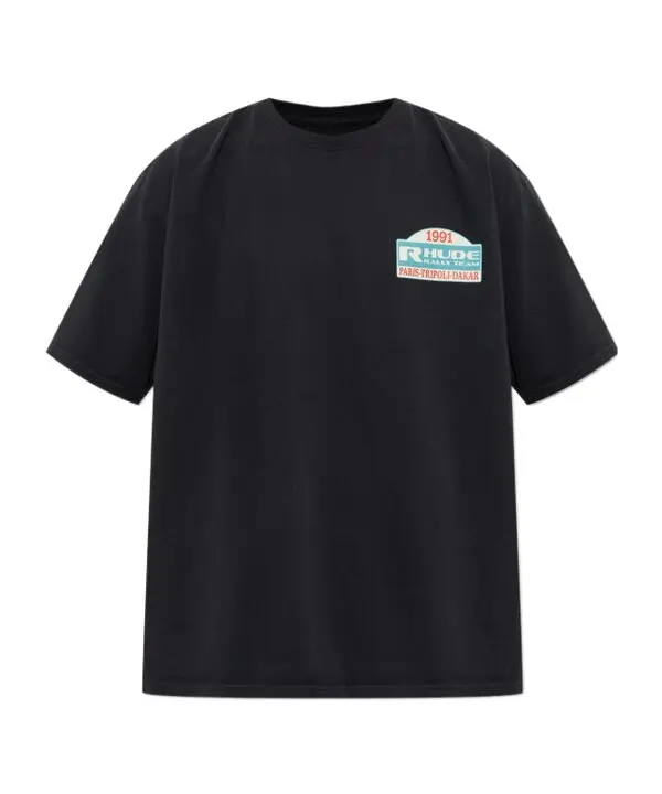 Rhude Graphic-print T-shirt - Black