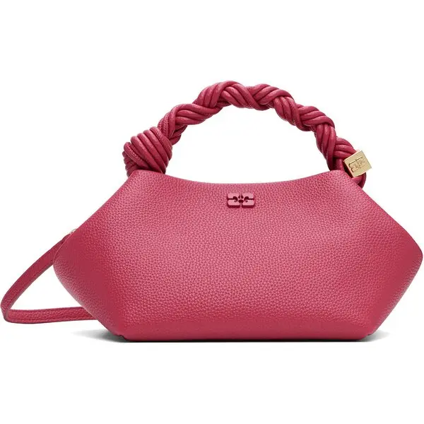 GANNI Small Bou Bag With Braided Top Handle