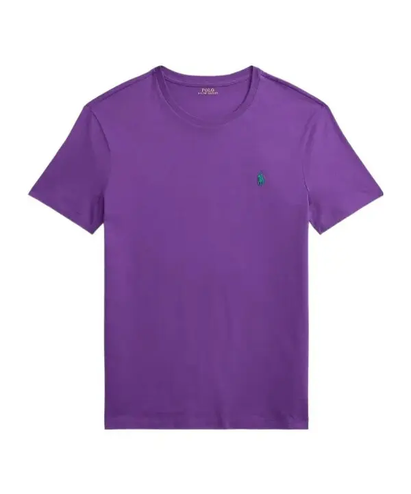 Polo Ralph Lauren Logo Crewneck T-shirt - Purple