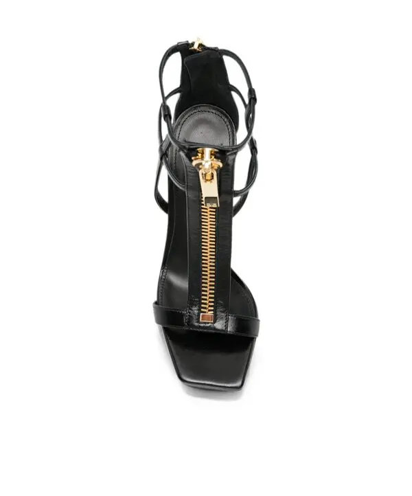 Elisabetta Franchi Square-toe High-heeled Sandals