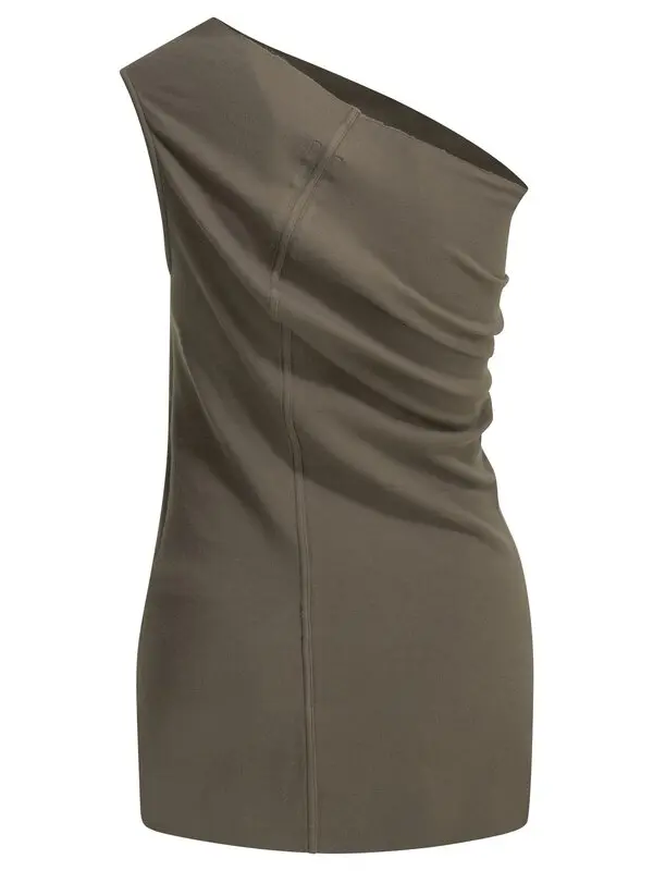 Rick Owens Athena' One-shoulder Top