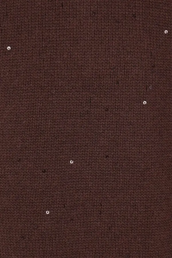 Brunello Cucinelli Sequinned V-neck Jumper