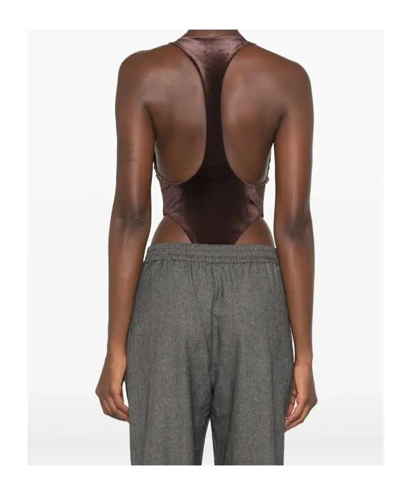 Andamane The Attico Fonda Halterneck Bodysuit