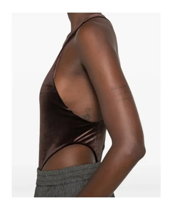 Andamane The Attico Fonda Halterneck Bodysuit