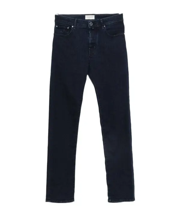 Jacob Cohen Logo Patch Slim-fit Jeans