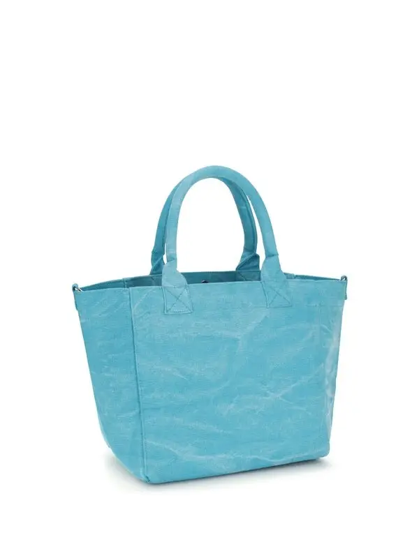 GANNI Banana Print Tote Bag - Blue