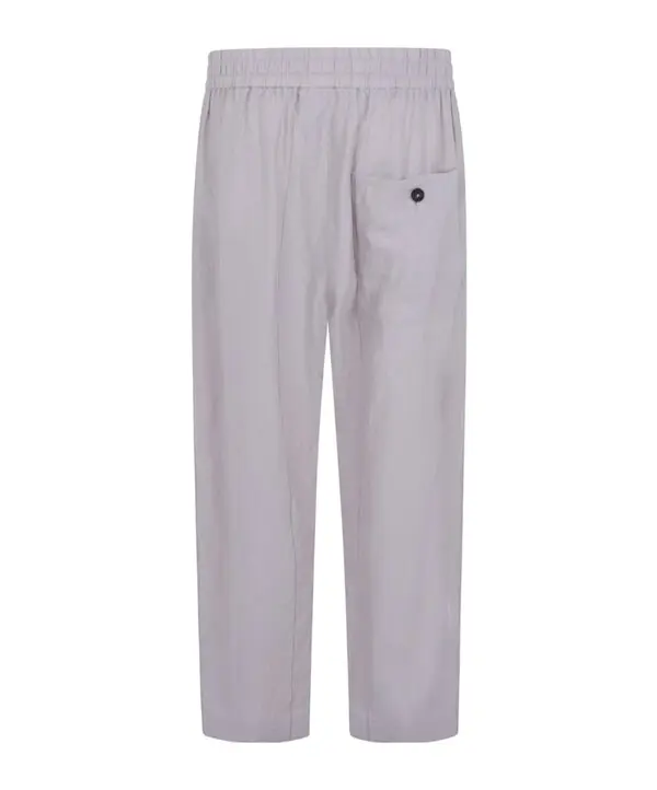 ZIGGY CHEN Elastic-waist Casual Trousers