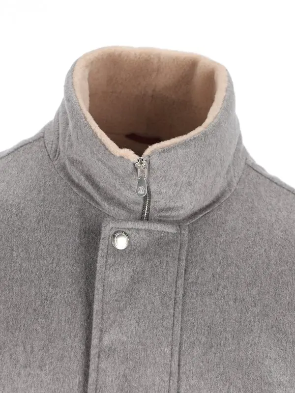 Brunello Cucinelli Funnel-neck Zip Jacket