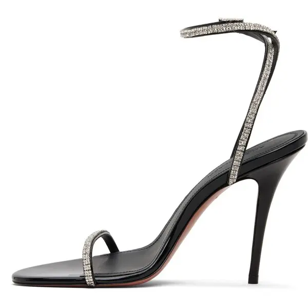 Amina Muaddi Diamante 105 High-heeled Sandals