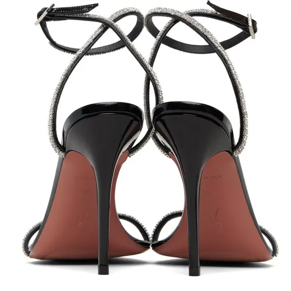 Amina Muaddi Diamante 105 High-heeled Sandals
