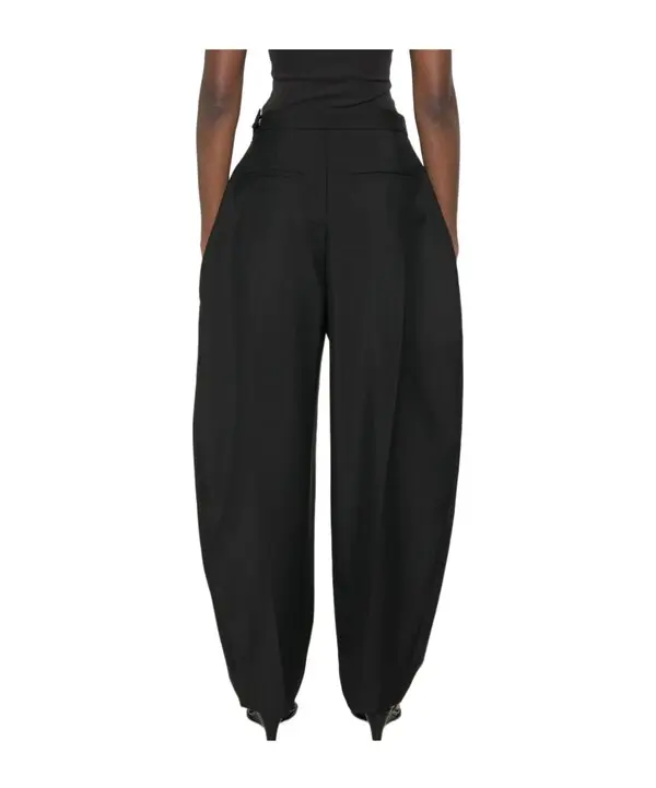 RÓHE Pleated Wide-leg Trousers
