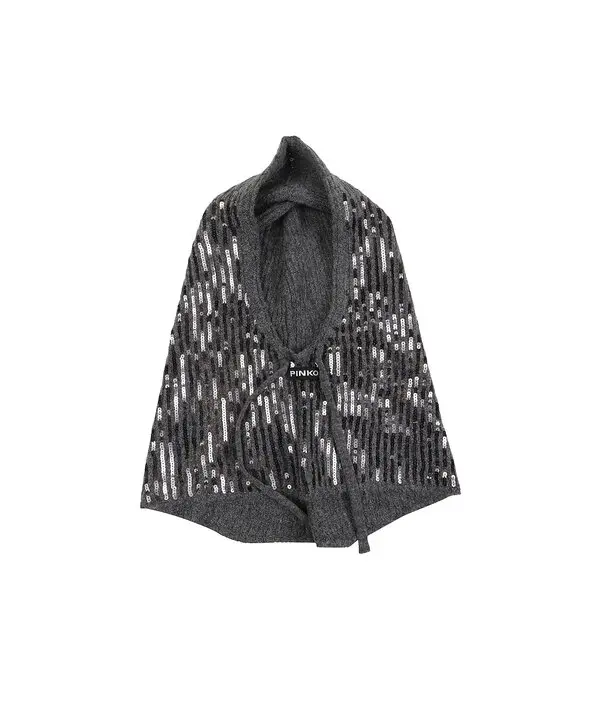 Pinko Balaclava With Adjustable Straps - Grey