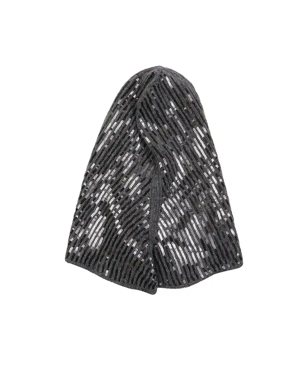 Pinko Balaclava With Adjustable Straps - Grey