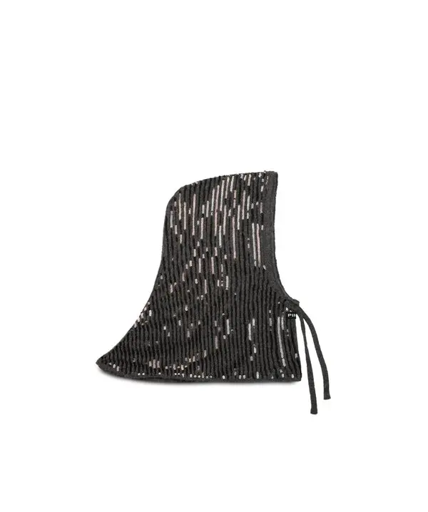 Pinko Balaclava With Adjustable Straps - Grey