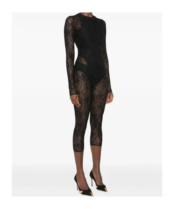 Andamane The Attico Sheila Floral-lace Jumpsuit