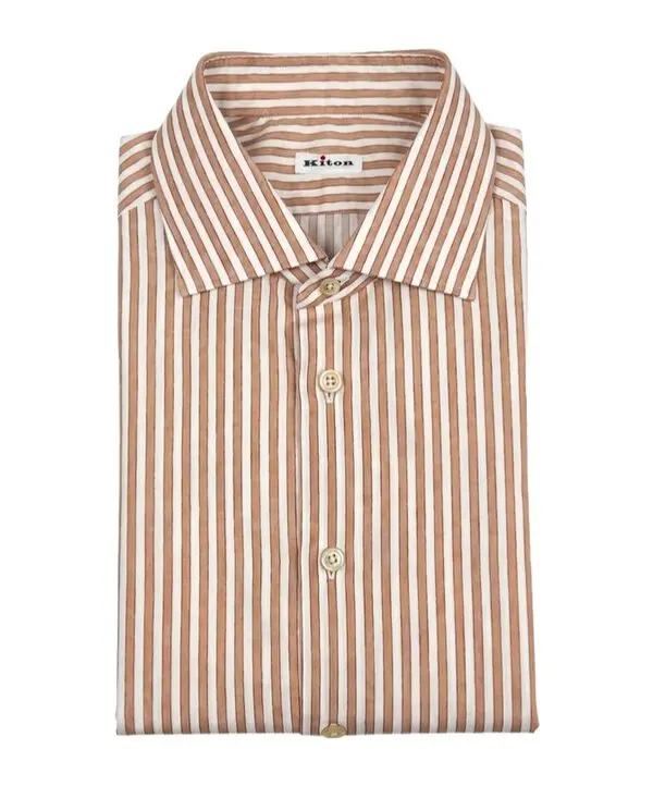 Kiton Pointed Collar Shirt