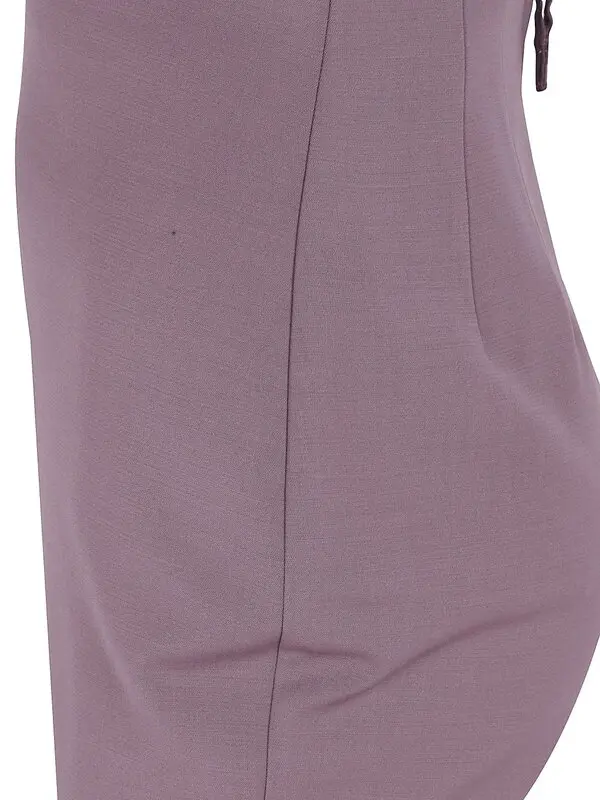Rick Owens Zipped Raw-hem Maxi Skirt