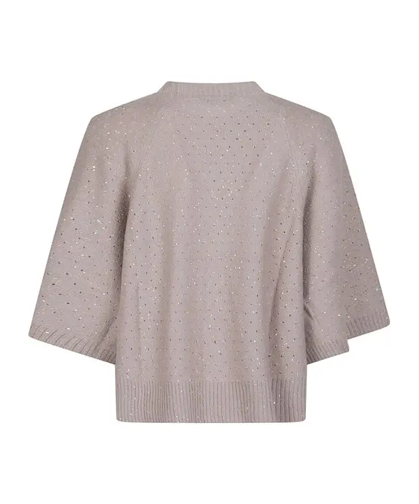 Fabiana Filippi Round Neck Sweater - Nude