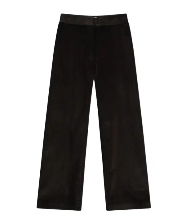 Studio Nicholson Loose-fitting, Curved Casual Pants - Brown