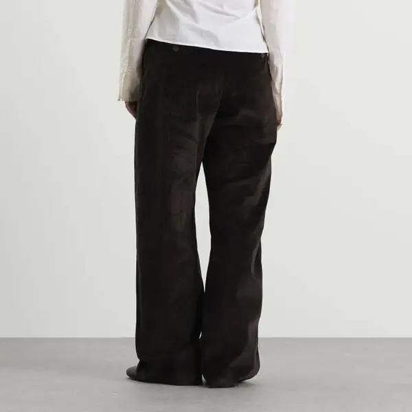 Studio Nicholson Loose-fitting, Curved Casual Pants