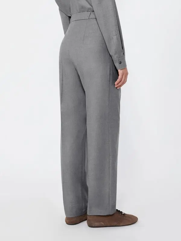 Max Mara Pleated Drawstring Pants