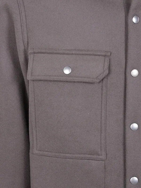 Rick Owens Long-sleeve Casual Jacket