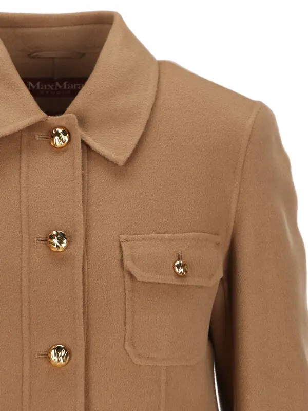 Max Mara Boxy Pocket Jackets