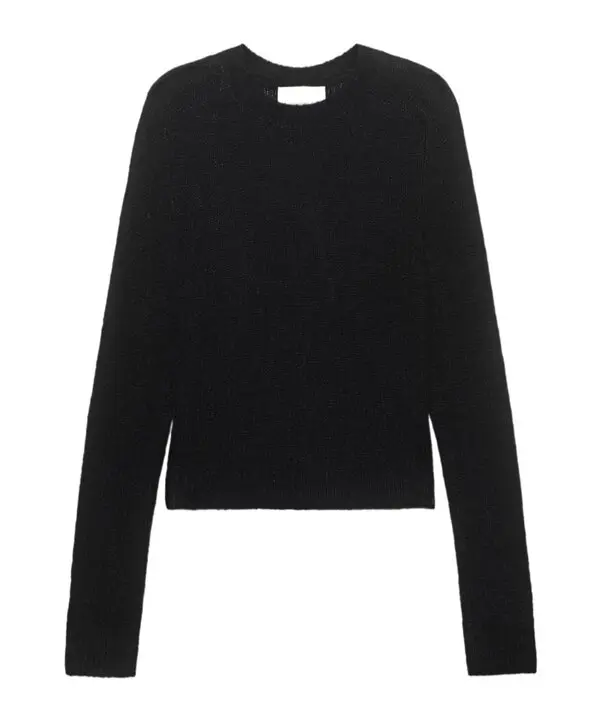 LISA YANG Long Sleeve Sweater - Black