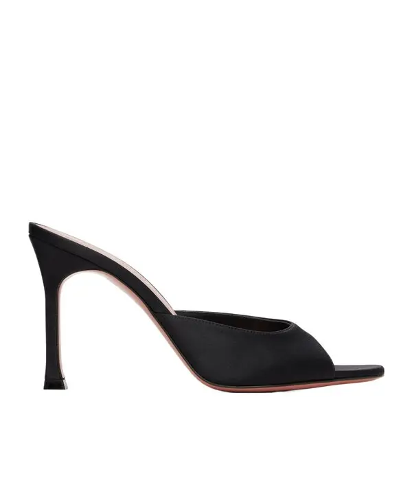 Amina Muaddi Alexa 95 High-heeled Sandals - Black